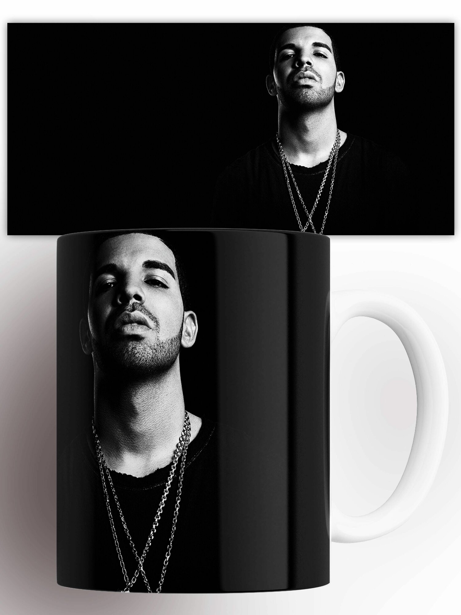 Кружка Дрейк Drake рэпер , на подарок с принтом 330 мл