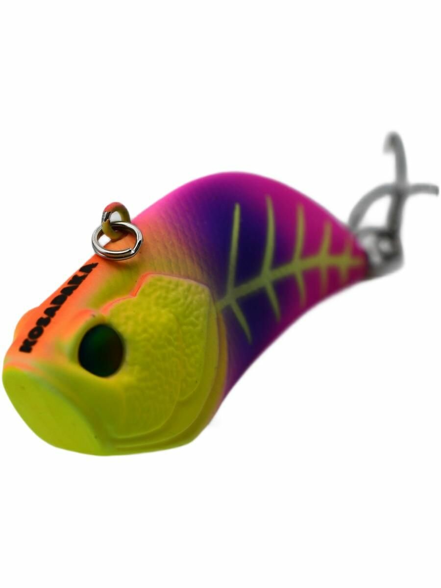 Виб-приманка Kosadaka Denti 50 мм 12 г тонущая (Sinking VIB) для джиговой ловли щуки окуня судака