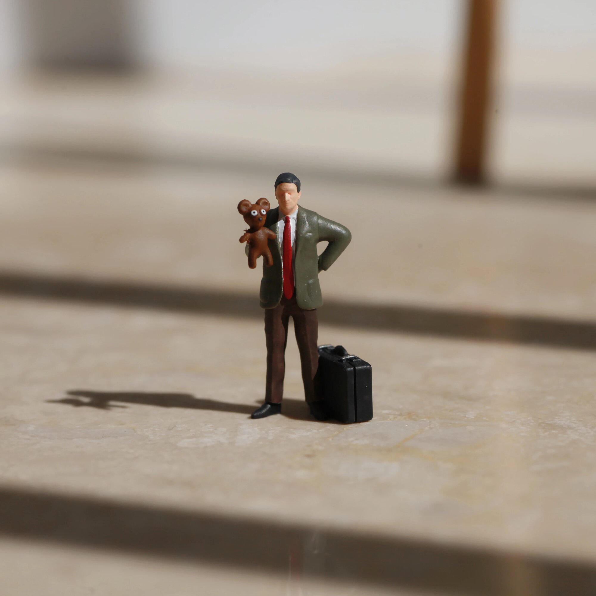 Фигурки Mr. Bean масштаб 1:64, 1:87, 1:43 King Toys 1-43 painted