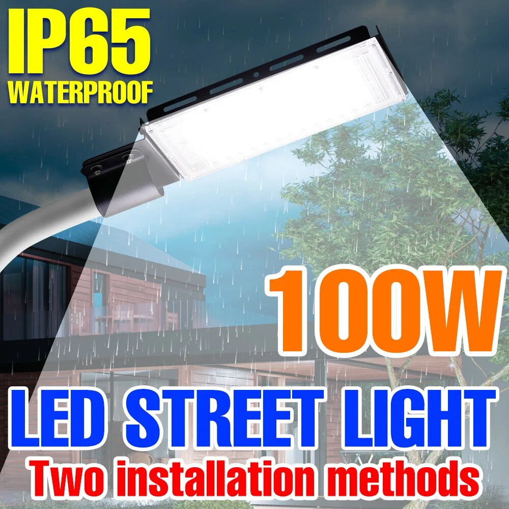 Светодиодный уличный светильник 50W Warm-White IP65