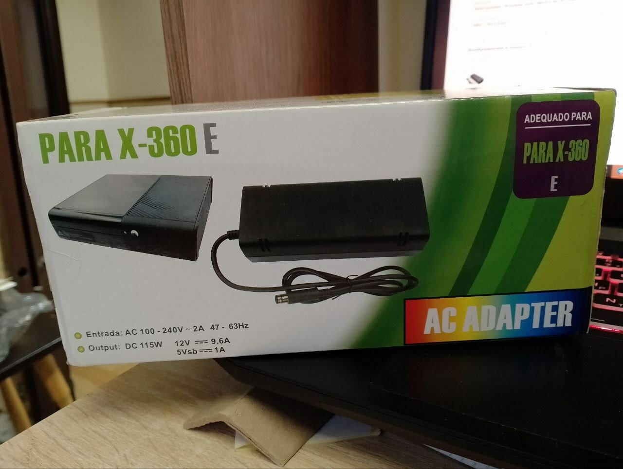 Блок Питания для XBox 360 E Адаптер Сетевой 220в / AC Adapter