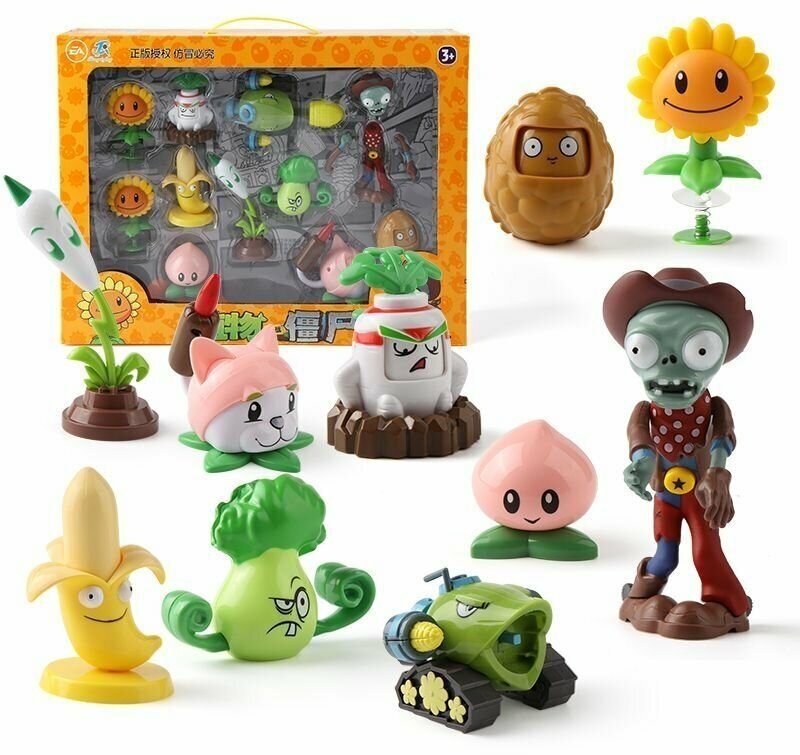 Настольная игра для детей для взрослых Растения против зомби игровой набор фигурка игрушка Plants vs Zombies
