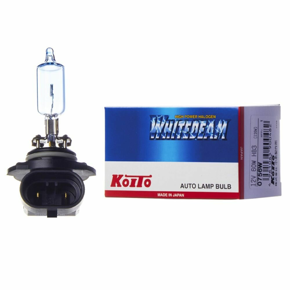 Автолампа Whitebeam 9005 (HB3) 12V 65W (120W) 4200K