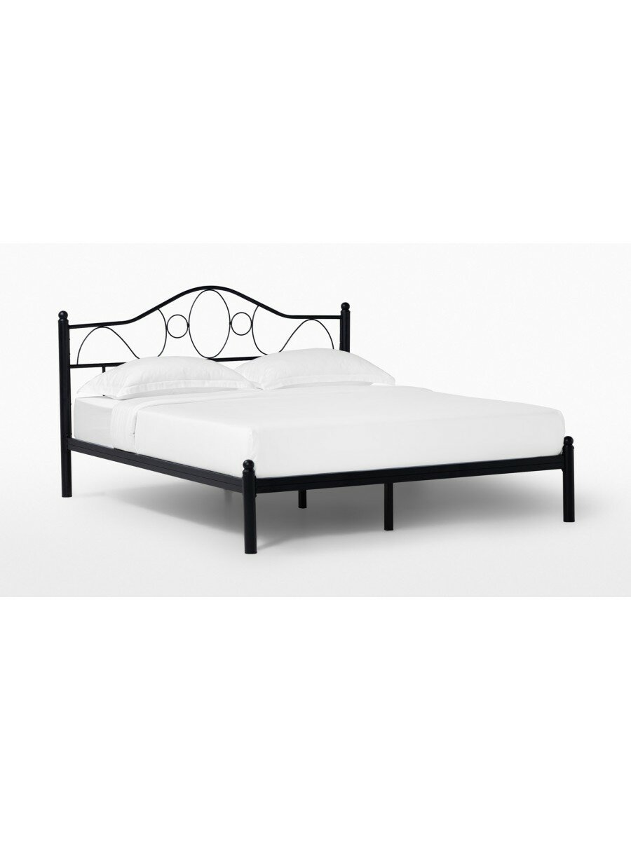 Кровать Askona (Аскона) Viana (Виана) черный шагрень 180х200 см