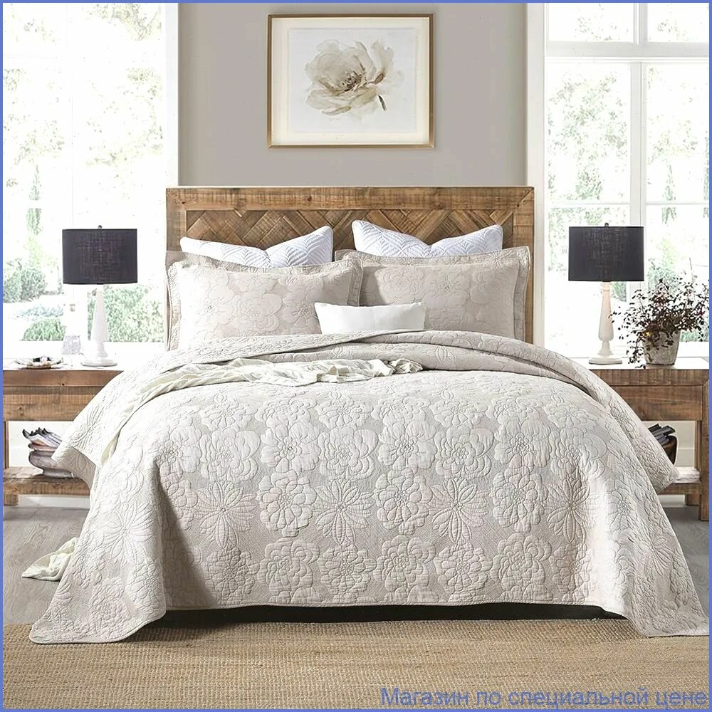 Покрывало Patchwork quilts, Хлопок с размерами: 270 см х 250 см