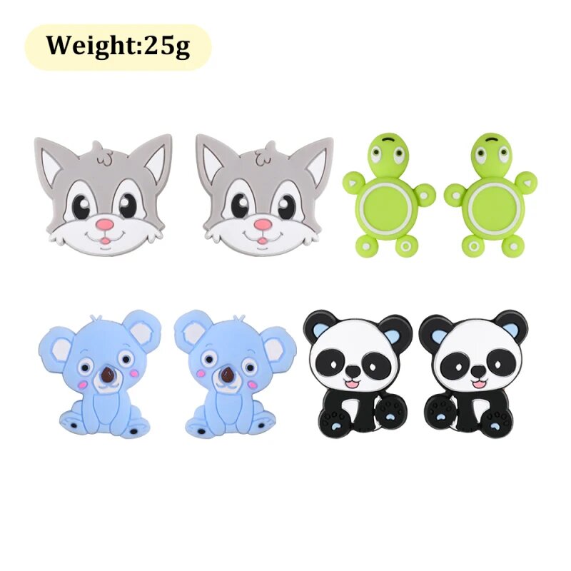 Силиконовые стопоры для вязальных игл, 6шт, Цвет: 6
