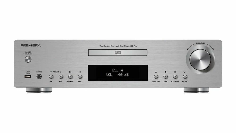 CD проигрыватель Premiera С1 Pro (серебристый)
