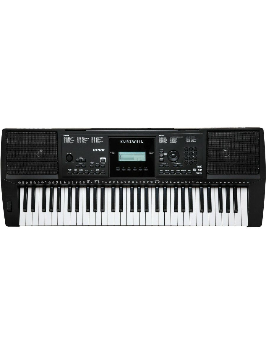 Kurzweil KP80 LB Синтезатор, 61 клавиша, полифония 32, цвет чёрный