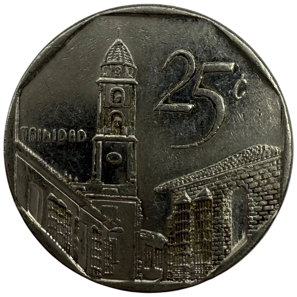 Куба 25 сентаво 2001 г.