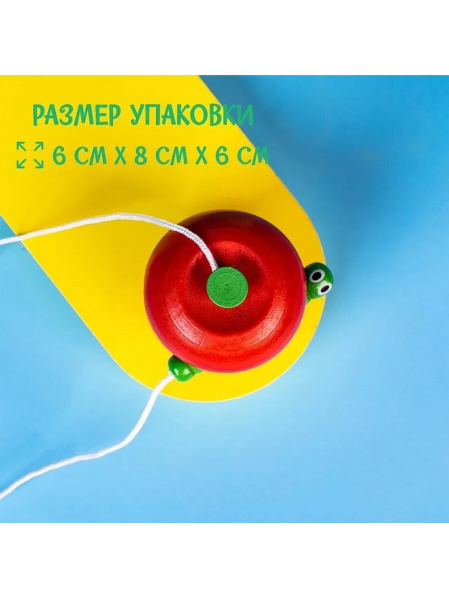 Деревянная шнуровка с яркими фигурами