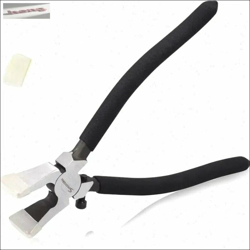 Щипцы для работы с мозайкой, для разламывания стекла полукруглые. Кусачки для витражных работ. Резак по керамической мозаике.