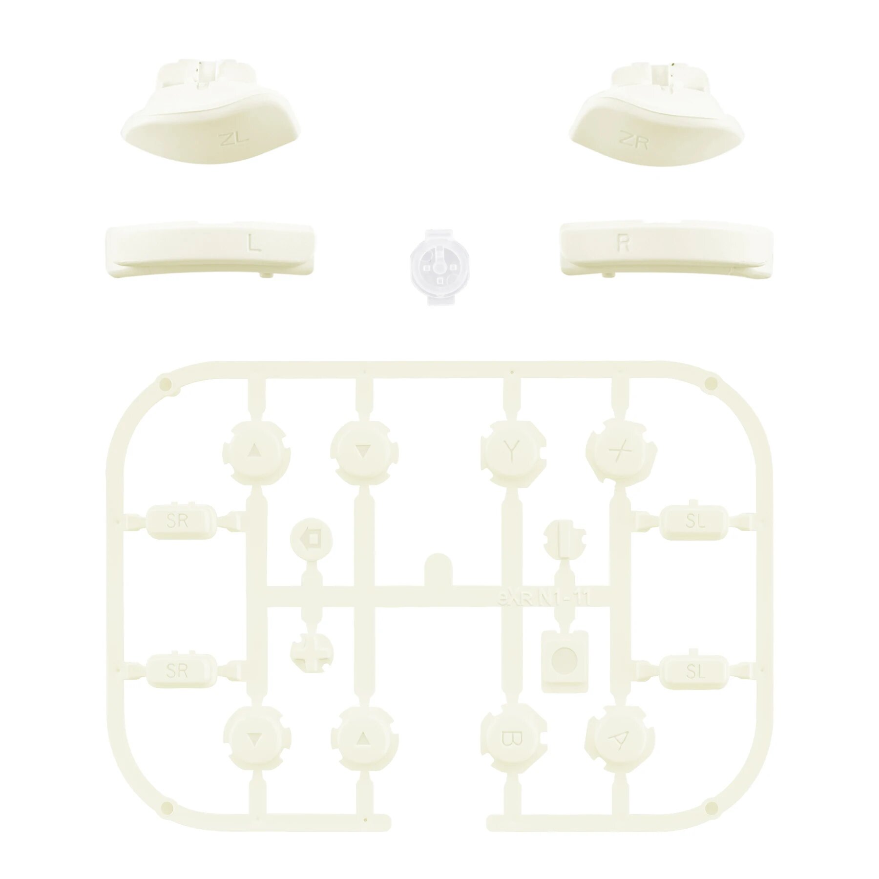 Набор кнопок eXtremeRate для Nintendo Switch OLED Light Cream