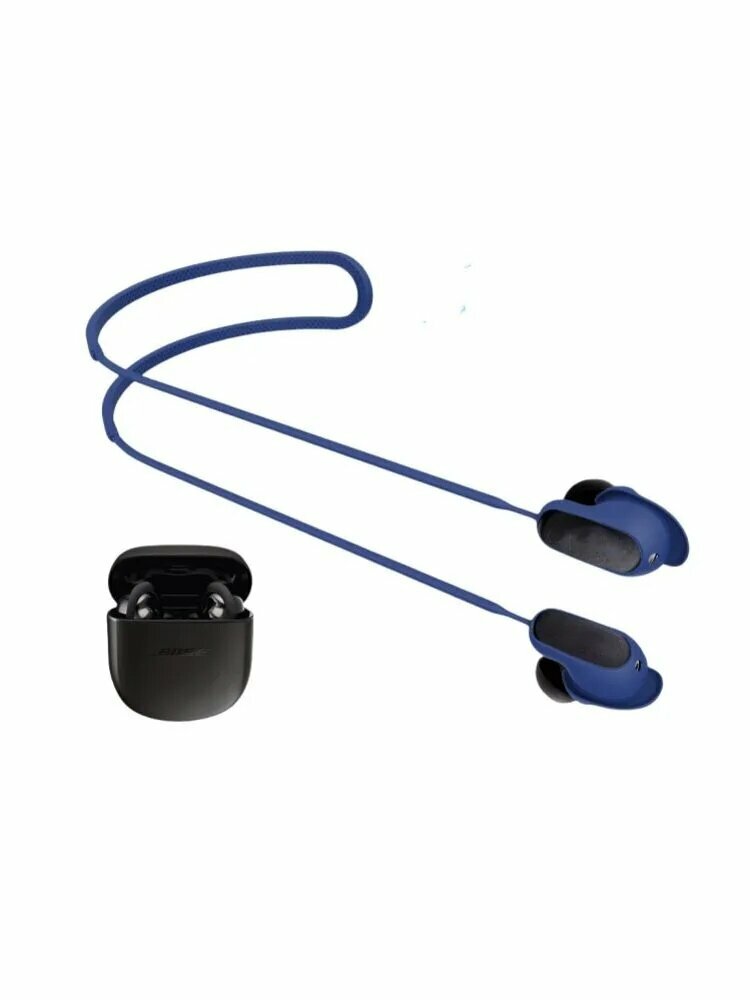 Антиутерянный Ремень Для Наушников Bose QuietComfort ultra Earbuds/Earbuds 2, Силиконовый шнурок 1шт.