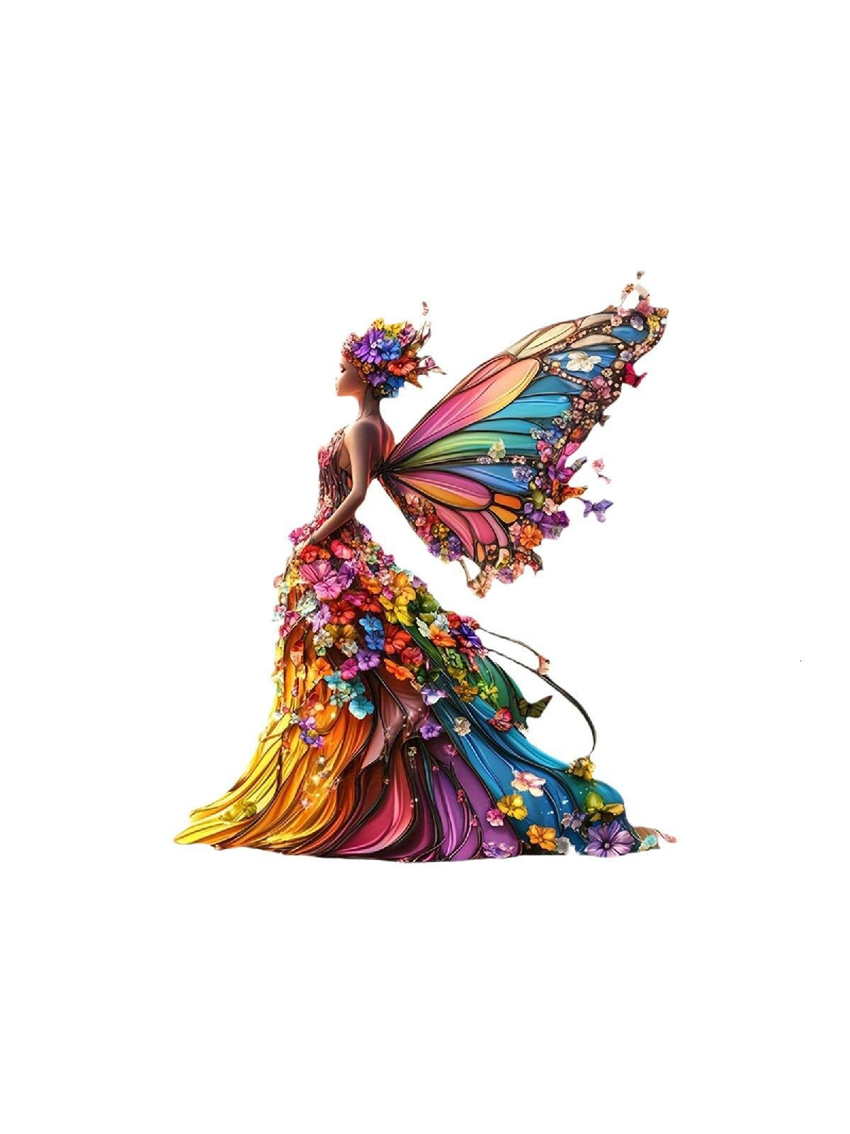 Акриловые статуэтки Феи бабочек Коллекционные декоративные статуэтки в подарок