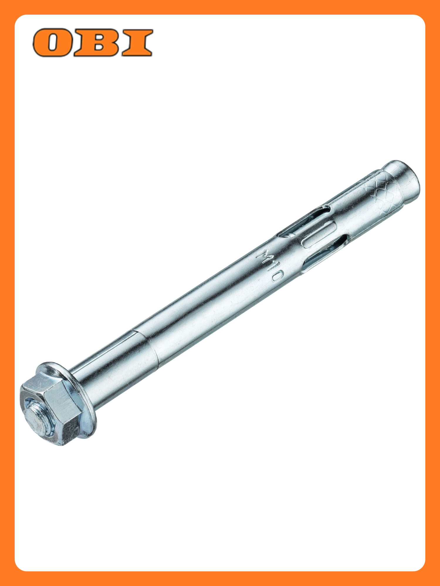 Анкерный болт с гайкой Tecfi AW ZN 10x97/20 2 шт