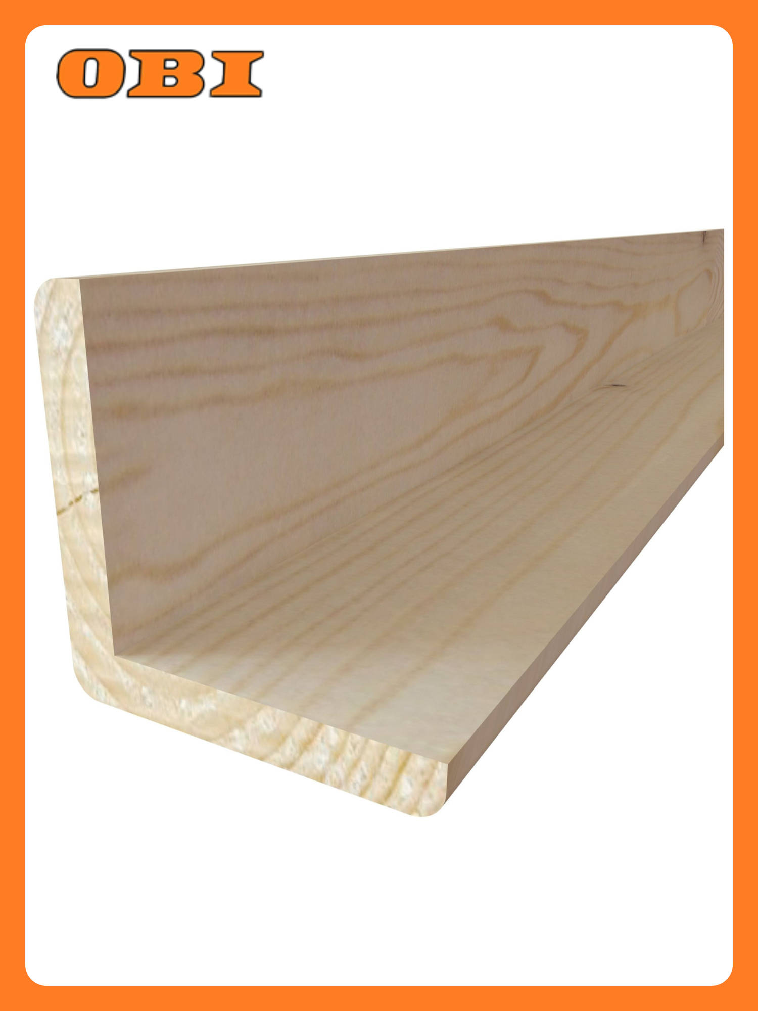 Уголок наружный сорт Экстра 1000х40x40 мм