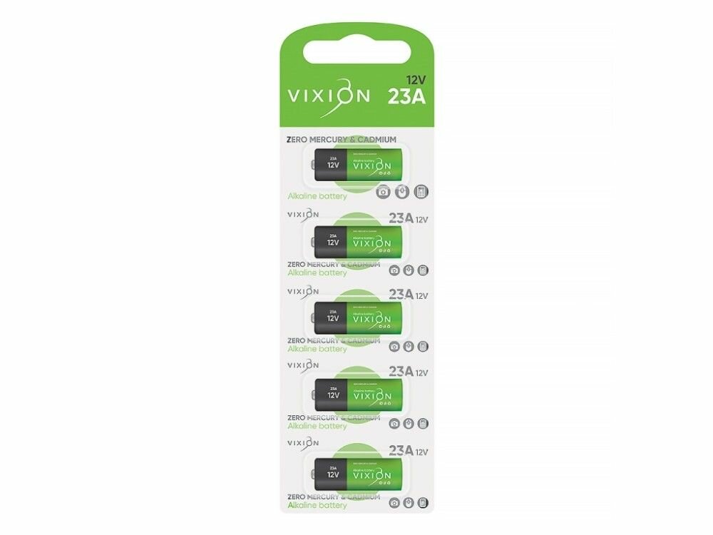 Батарейка Alkaline 23A, высоковольтная BL5 (блистер 5шт)
