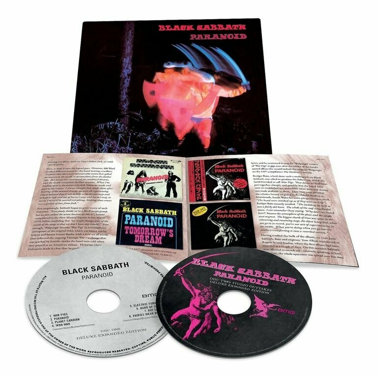 Фирменное издание Black Sabbath - Paranoid 2-CD Deluxe Edition
