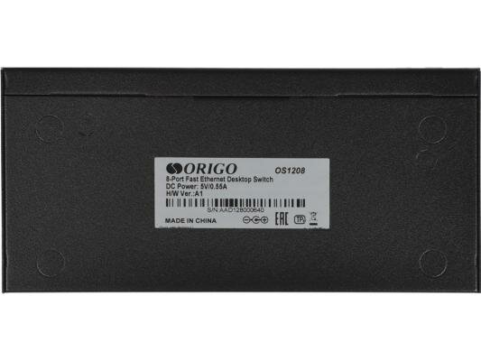 Unmanaged Switch 8x100Base-TX, metal case — фото 1