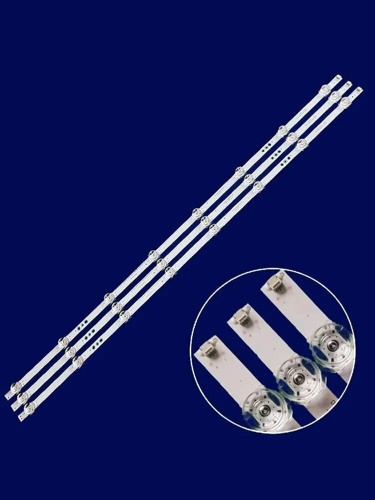 1 комплект-3 шт Подсветка L43M5-EK 43un265t HK43D08-ZC56AG-08 303HK430050 H43E18 LE43C61