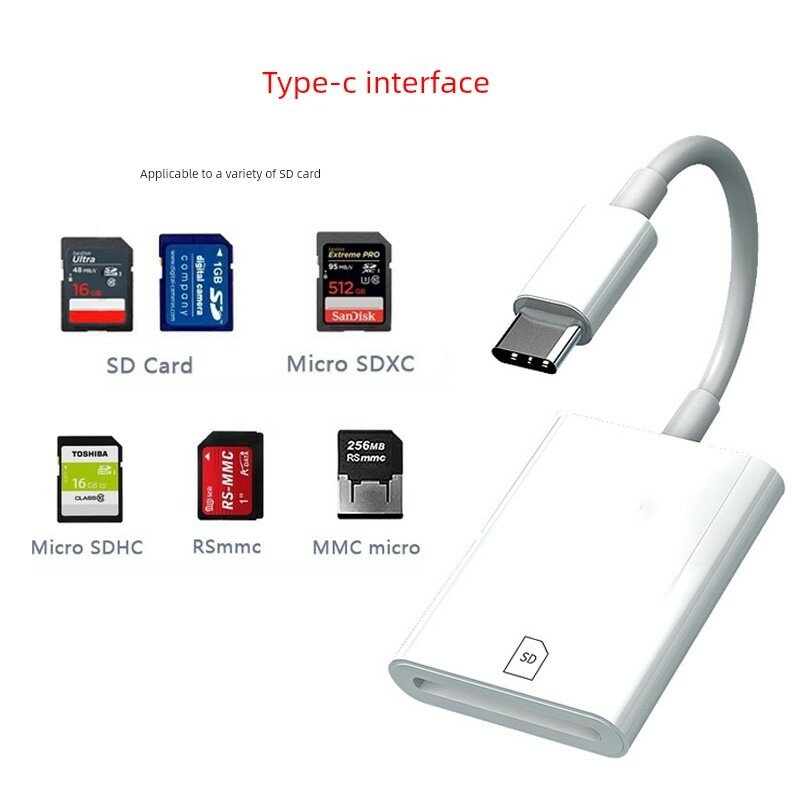 Устройство для чтения карт SD, высокоскоростная модель USB3.0, подходит для мобильных телефонов Apple 15 с разъемом