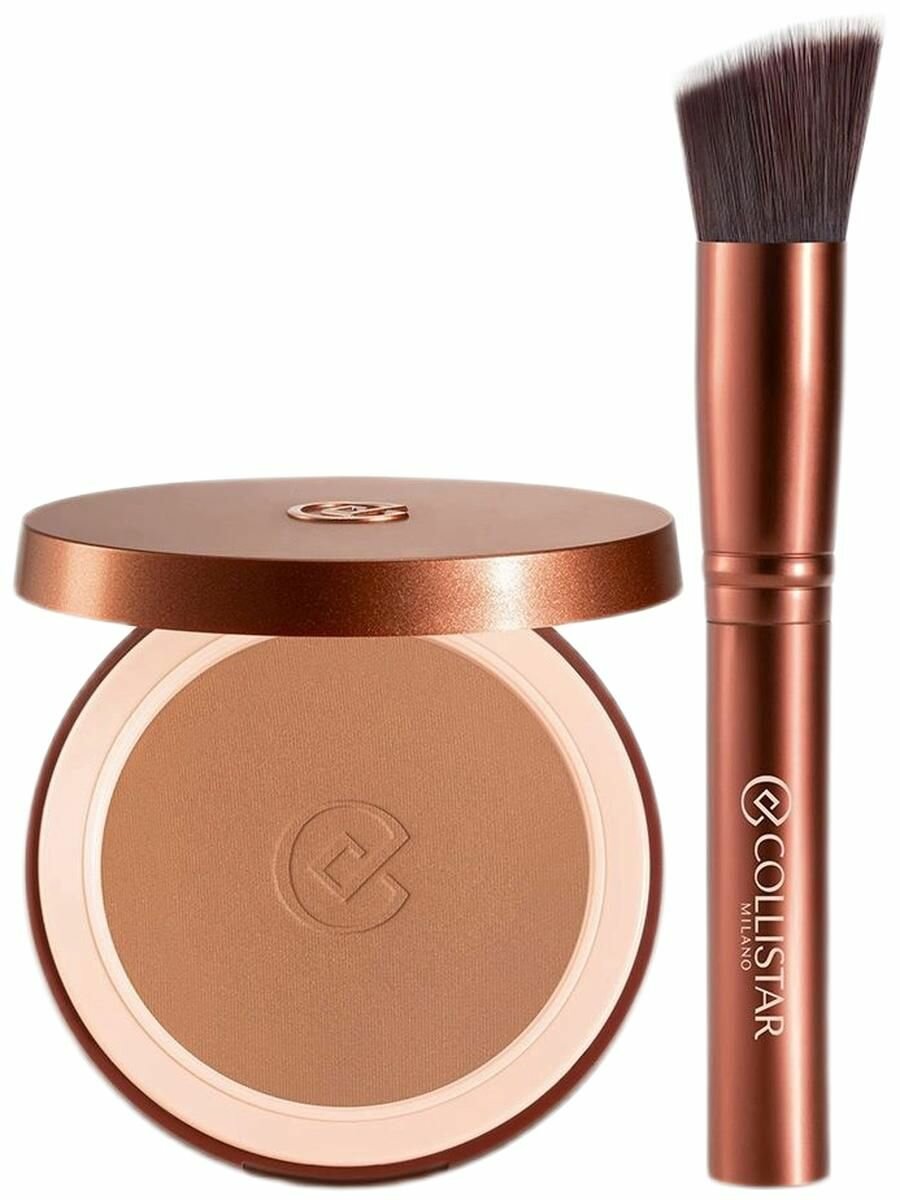 Бронзирующая пудра 4.4 С кистью! Hawaii Collistar Terra с шелковым финишем 10гр