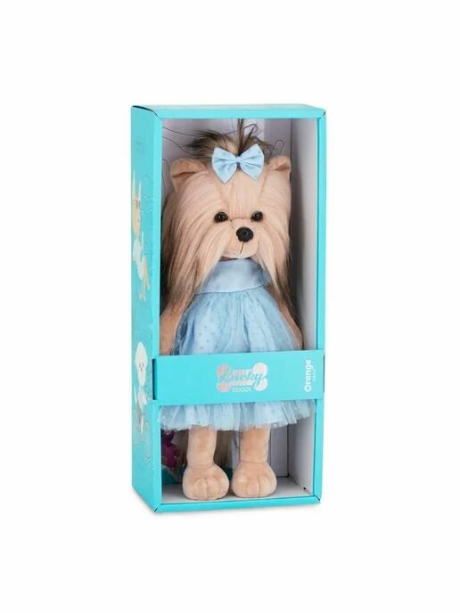 ORANGE TOYS Детская мягкая игрушка Lucky Yoyo Собачка Голубая Мечта