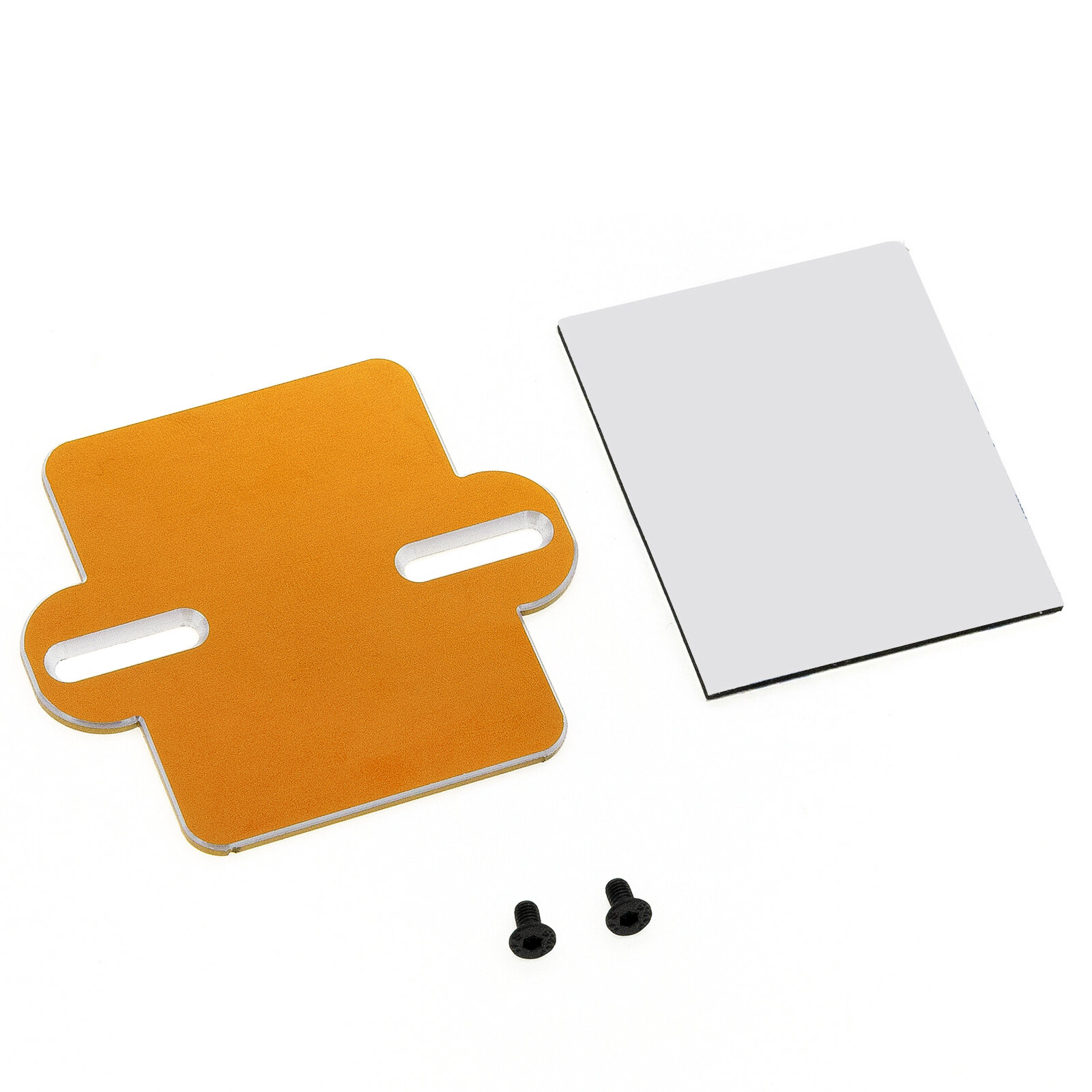 Пластина крепления ESC из углеродного волокна для замены Traxs Slash 4X4 2WD 1/10 Short Course Truck, черный красный золотой, вес 19г, комплект: 1 пластина, 2 винта, 1 двусторонняя лента, запчасти для модернизации и аксессуары