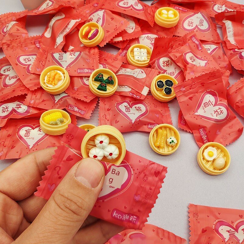 Мини-искусственная еда, детская маленькая кухня, игровой домик, игрушки, интернет-знаменитости, популярная миниатюрная