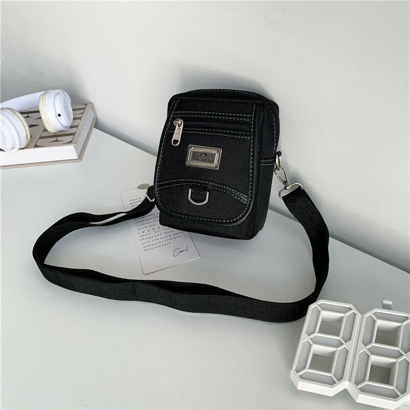 2026 Последний модный тренд Корейский стиль Мужская сумка Деловая мужская сумка Мужская сумка через плечо Маленький рюкзак из ткани Jin H3324