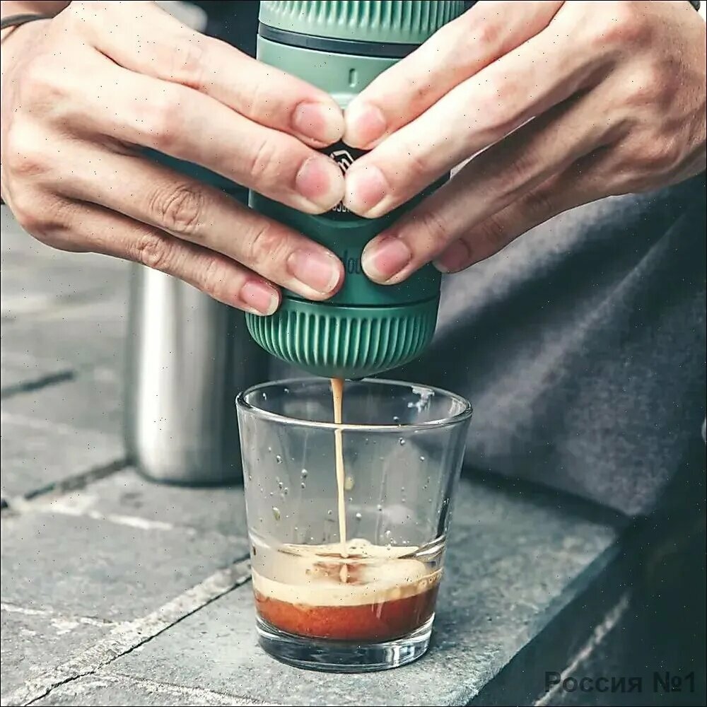 Wacaco Кофеварка 6nl3zwqi, зеленый