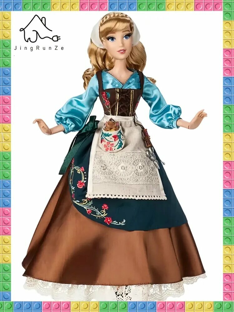 Кукла Disney Cinderella 70th Anniversary, выпущенная ограниченным тиражом, 17 дюймов, NRFB