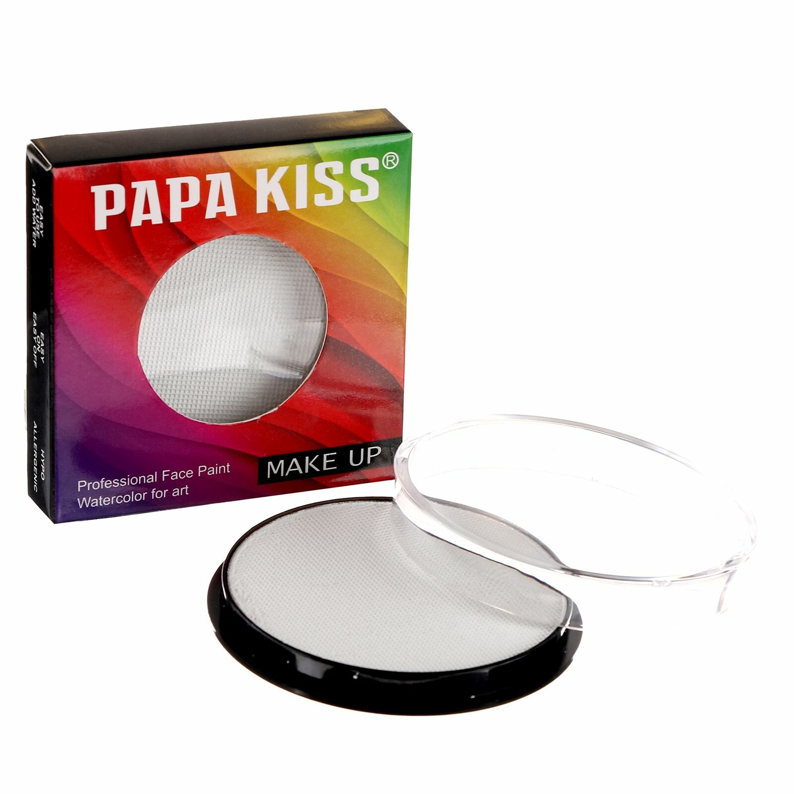 Аквагрим профессиональный для лица и тела 10 грамм, цвет белый