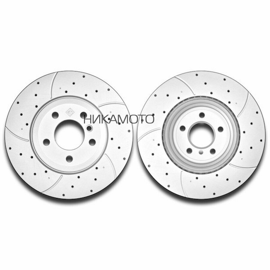 GERAT DSKR117P Диск тормозной BMW X5(E70/F15)/X6(E71/F16) -19 (в упак. 2шт) задн.