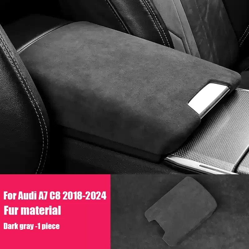 Для Audi A6 C8 A7 C8 2018 2019 2020 2021 2022 2023 2024 автомобильный подлокотник, декоративная накладка, детали для внутренней модификации 6510