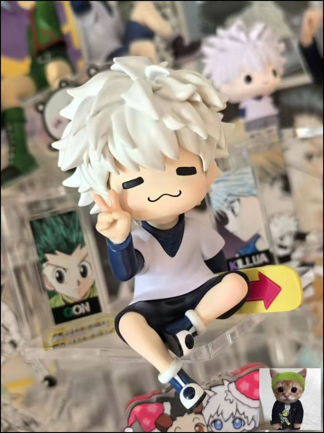 Aниме фигурка Хантер х Хантер Киллуа Q Version / Hunter x Hunter 9cm