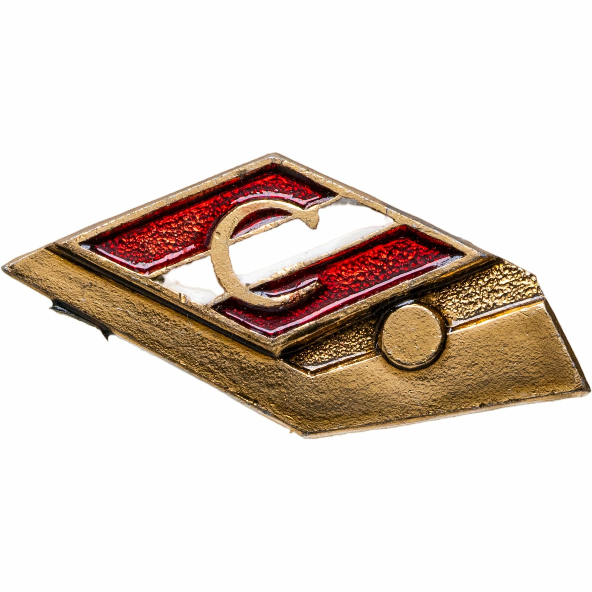 Значок Спартак Хоккей СССР Разновидность случайная