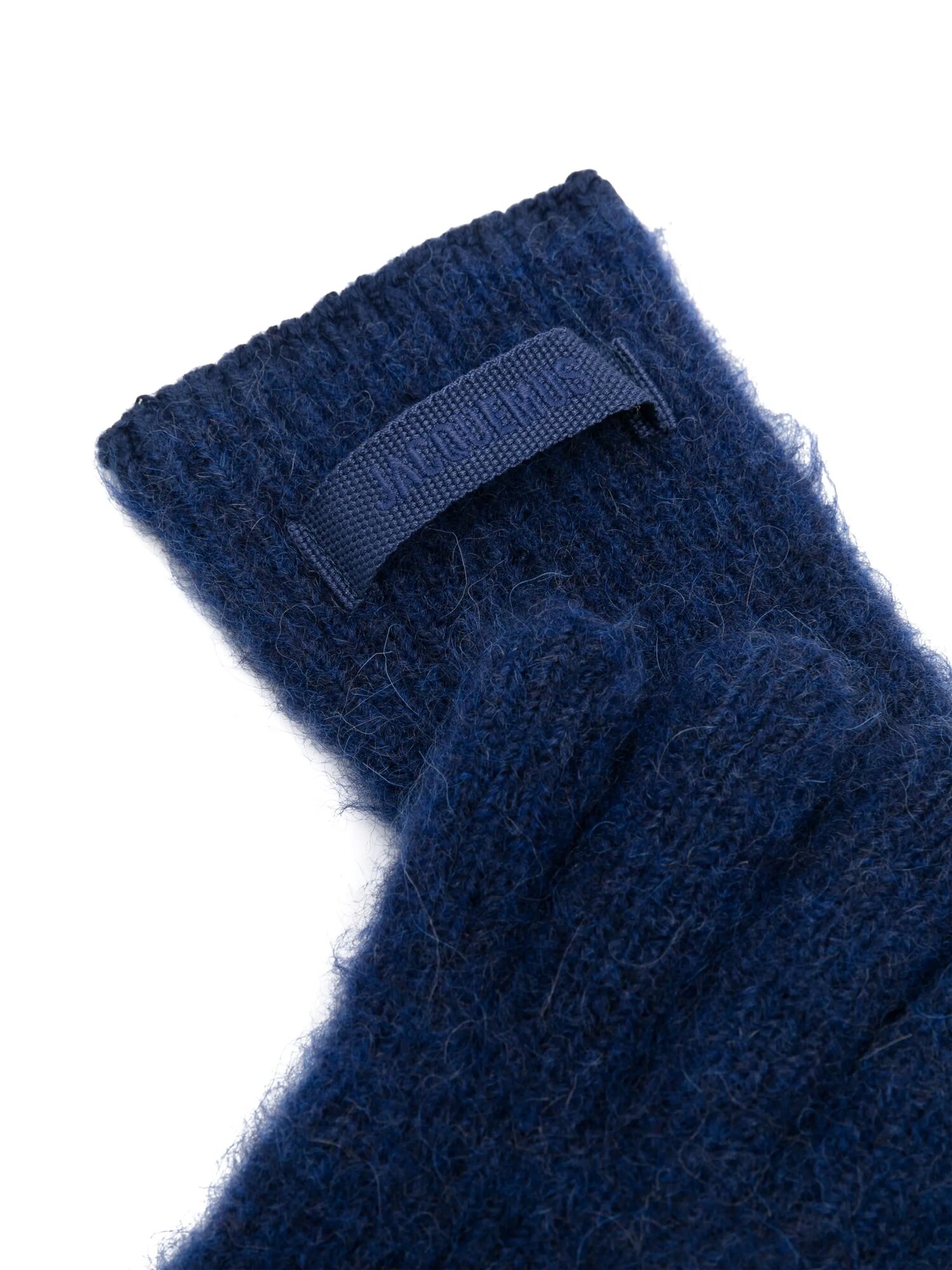Перчатки Jacquemus Les Gants Gros Grain для мужчин и женщин, размер OneSize, синий — фото 1