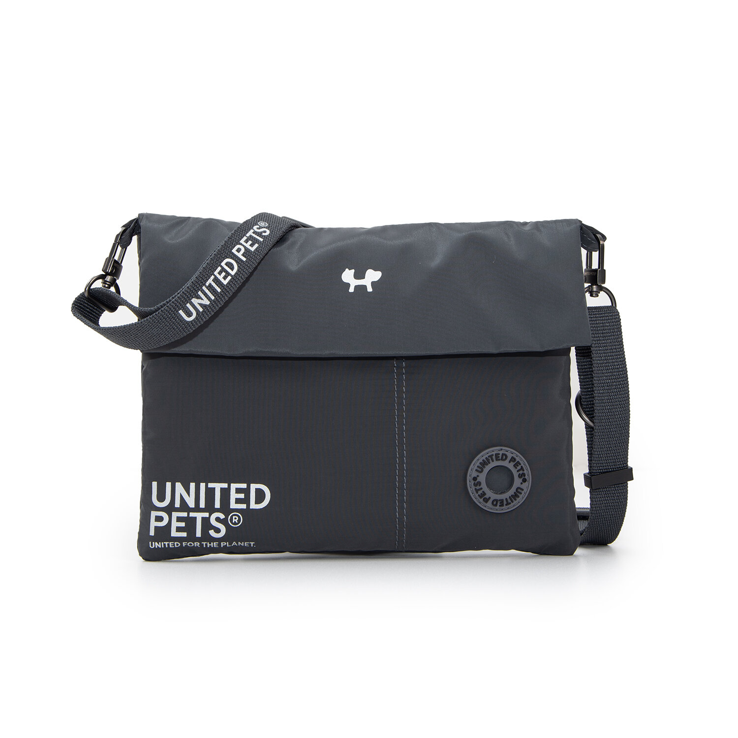 Сумка для прогулки с питомцем United Pets Citylife 23 x 16 см, черный VLT-UPCLB2411GR