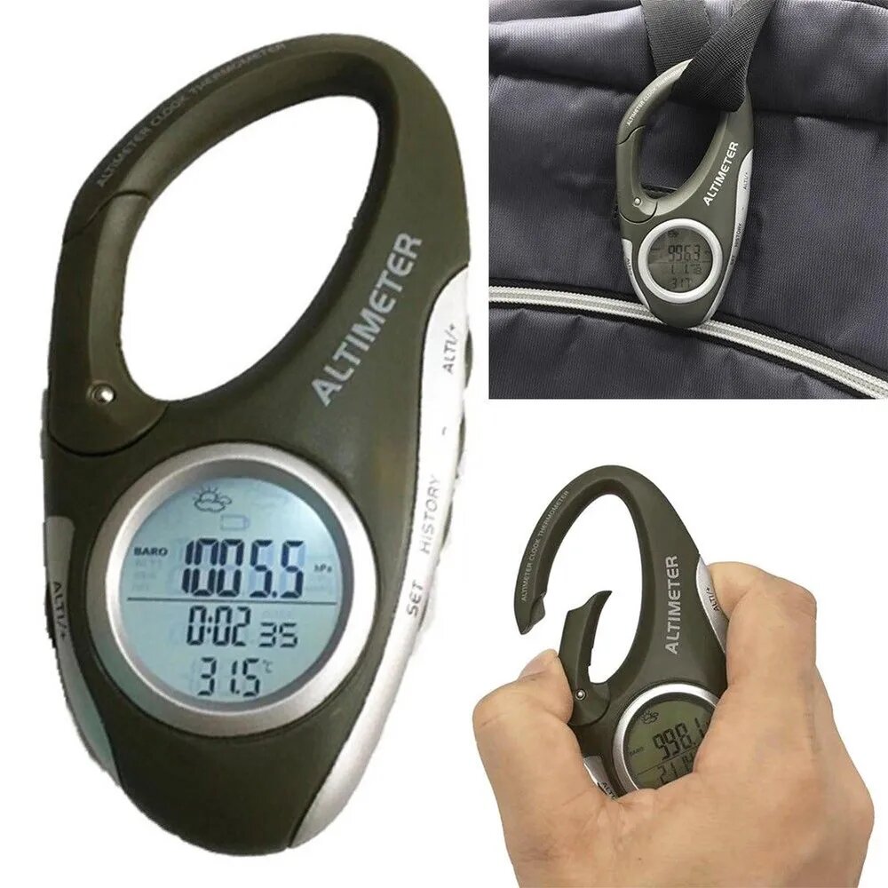 Цифровой Барометр Термометр Наружный Электрический Высотомер с Прогнозом погоды