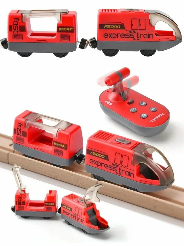 Детская электрическая железнодорожная игрушка, подходит для детей от 3 до 6 лет и старше