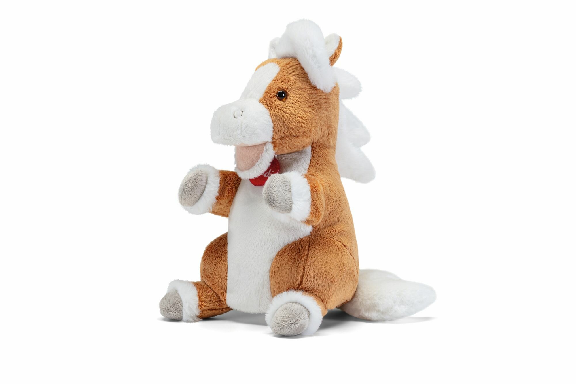 Мягкая игрушка Trudi на руку Лошадь 37см