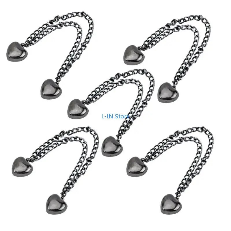 Металлические магнитные зажимы для брюк 5 шт. 12