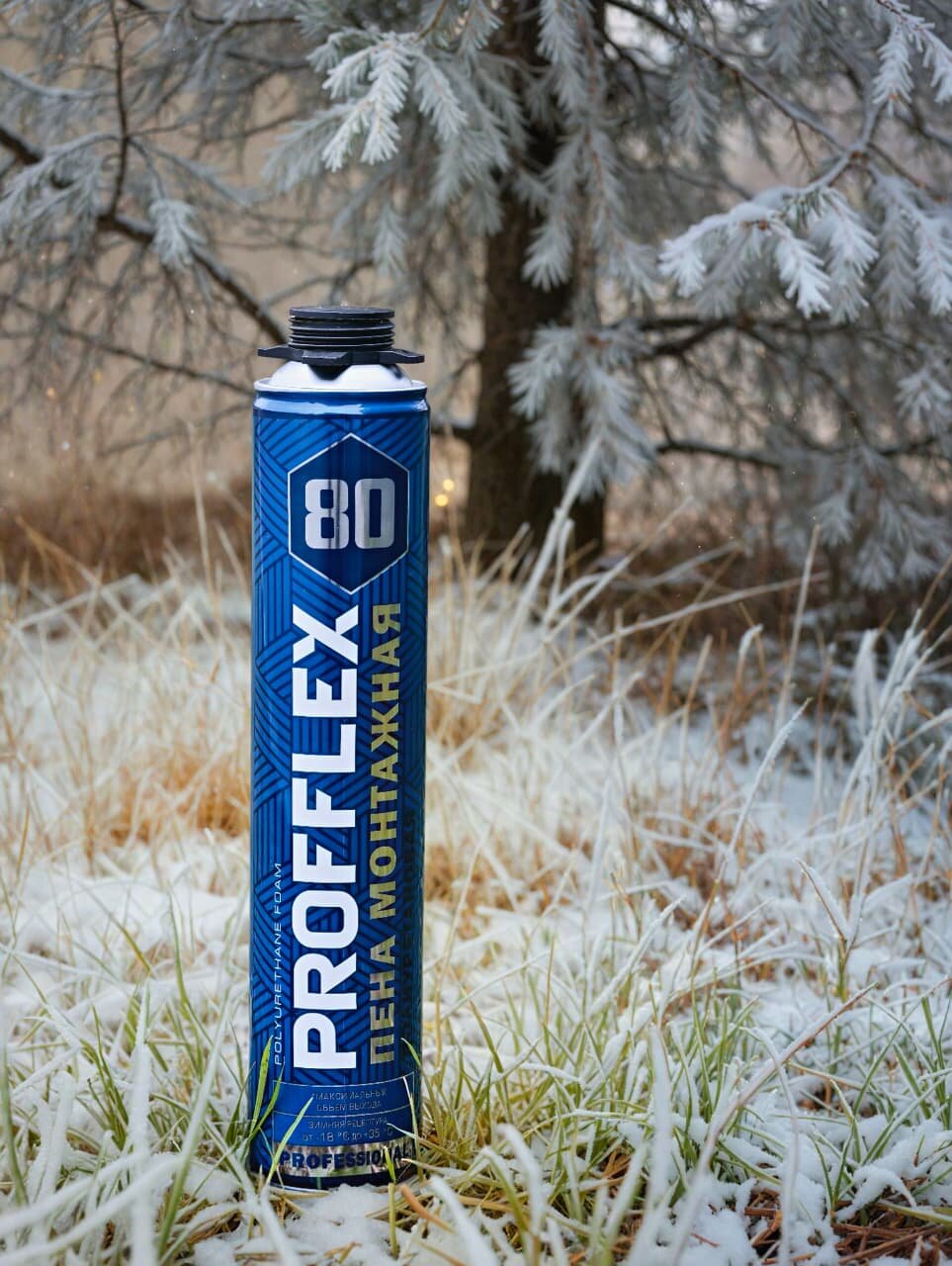 Пена монтажная профессиональная зимняя PROFFLEX 80.