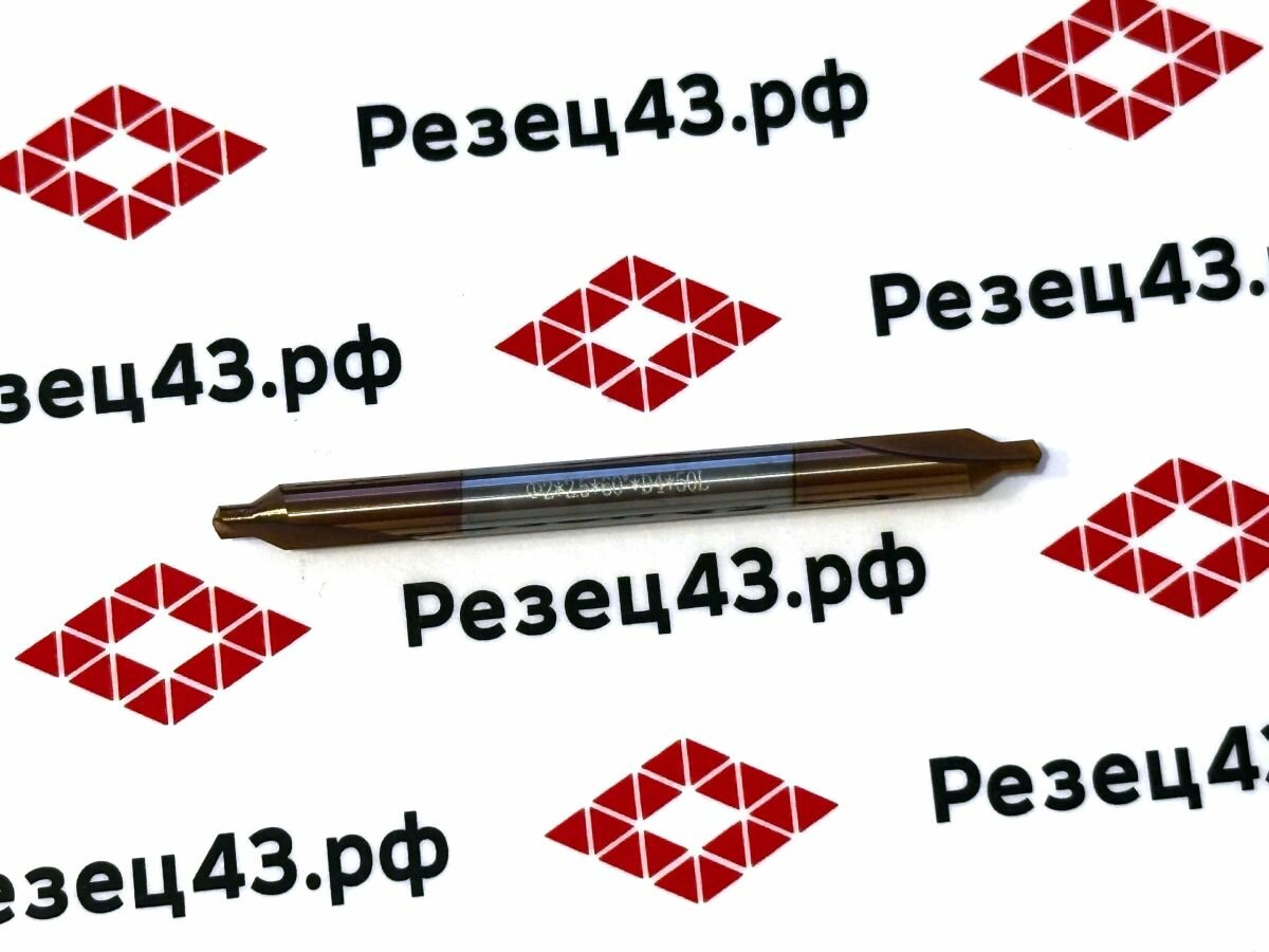 Центровочное сверло, твердосплавное, 2 мм (тело 4 мм)