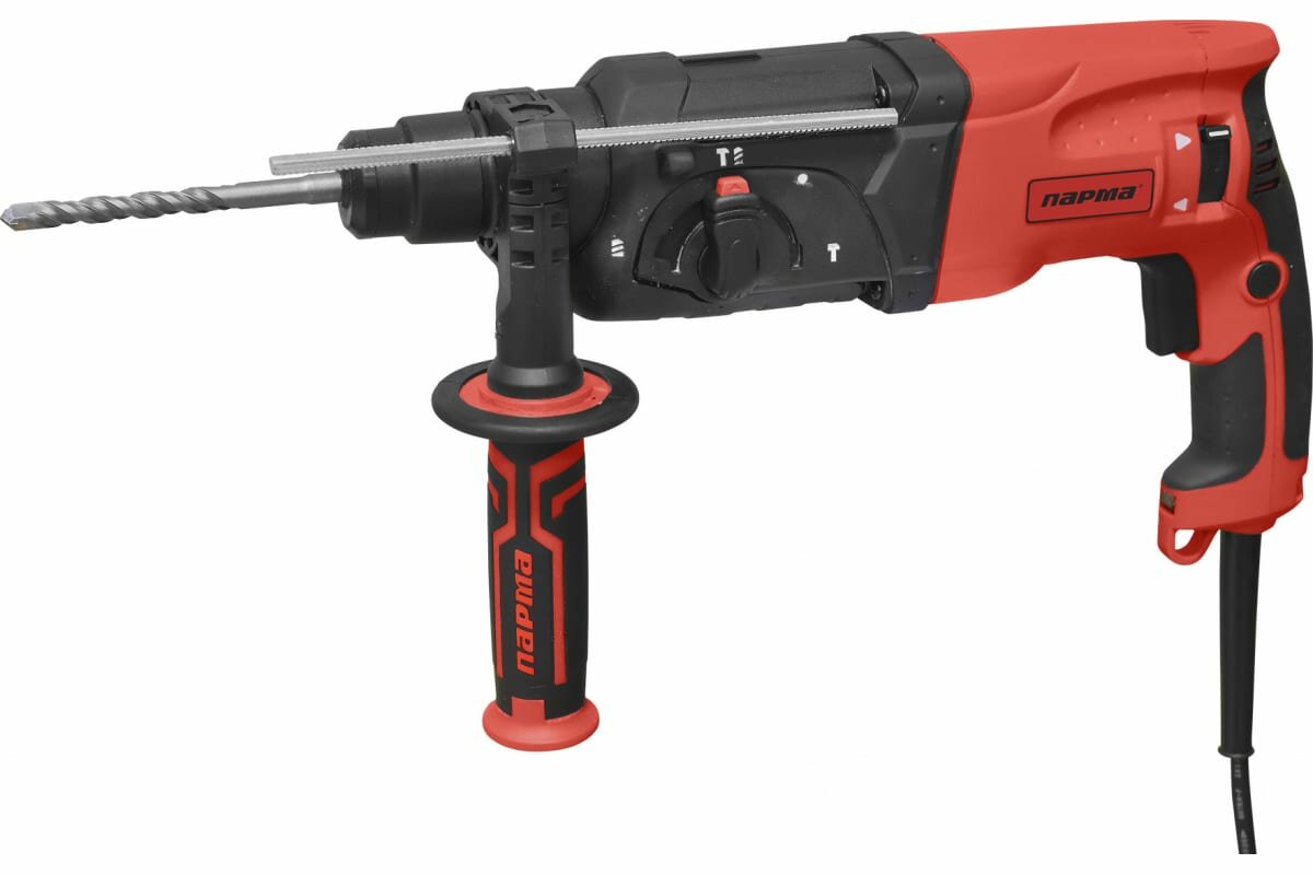 Перфоратор Парма П-01-24/900ЭР 900Вт, 2.6 Дж, 1100 об/мин, 4500 уд/мин, SDS-plus, кейс