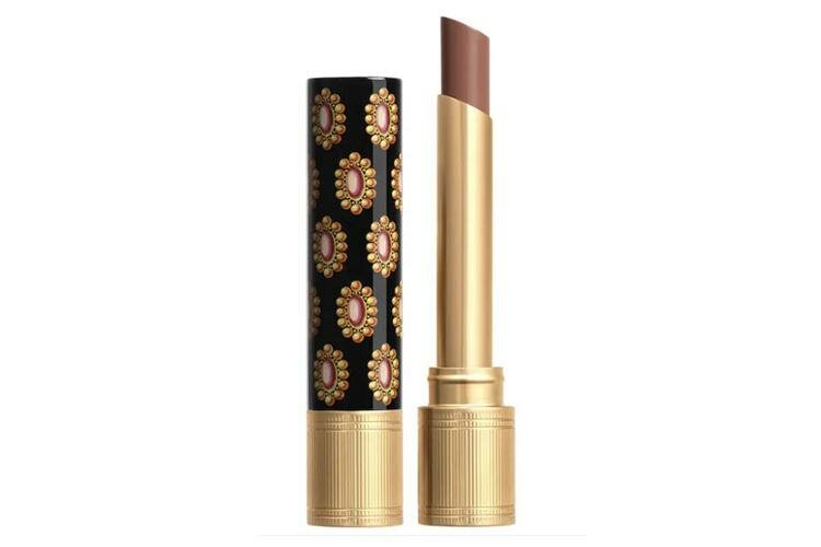 Помада женская GUCCI Qing Color Glaze Light Gem Lips Butter, оттенок #113 Linnet Gemstone, brown, увлажняющая