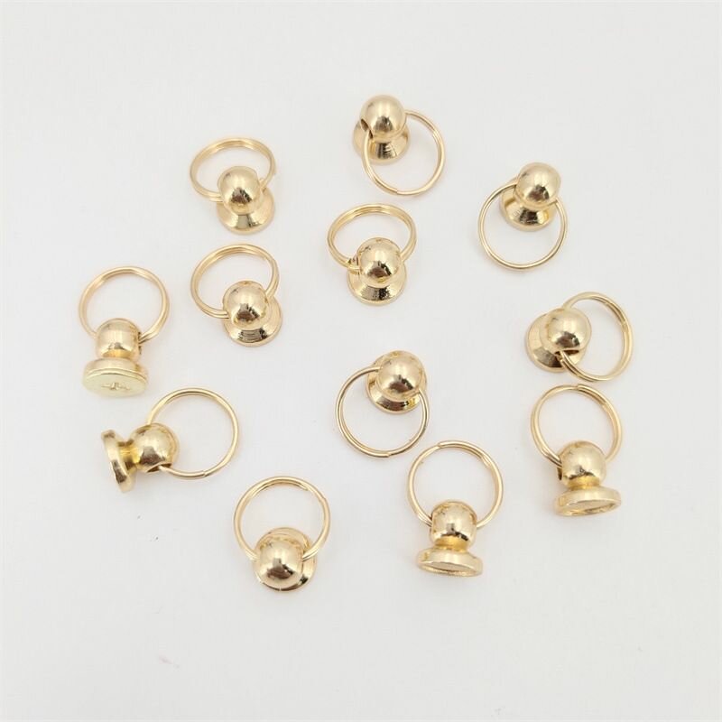 Винт кобурный с кольцом / Кобурный винт с кольцом для сумок и аксессуаров.20 штук