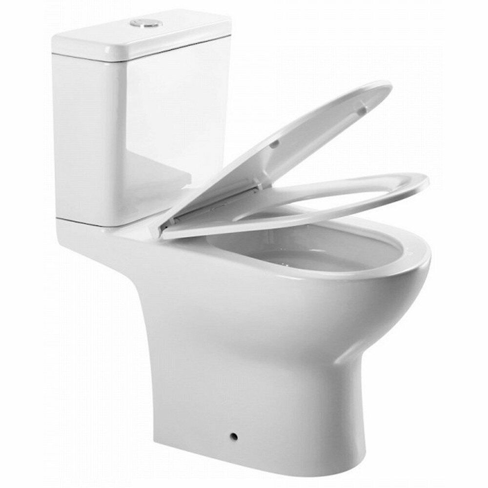 Унитаз Teymi Laina Vortex T40124 безободковый торнадо