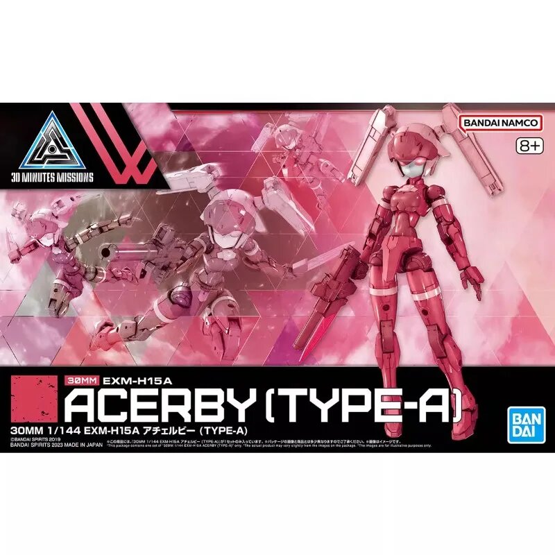 Bandai 30MM EXM-H15A ACERBY(TYPE-A) модель игрушка